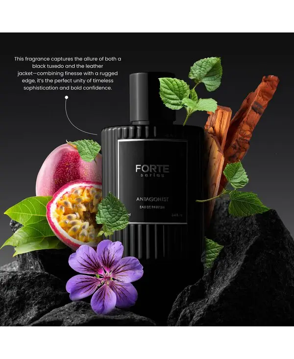 FORTE SERIES Antagonist Eau De Parfum Woody And Leathery 3.4 Fluid Ounce