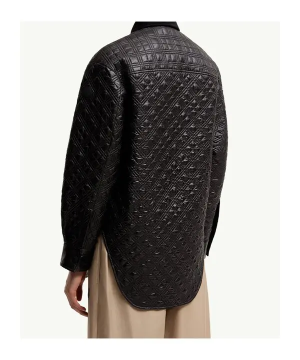 Moncler Corduroy-trimmed Quilted Shirt Jacket