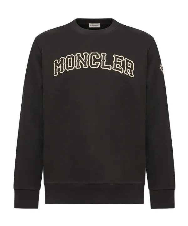 Moncler Logo Cotton Sweatshirt