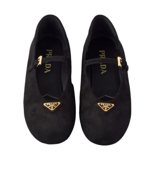 Prada Suede Ballerinas