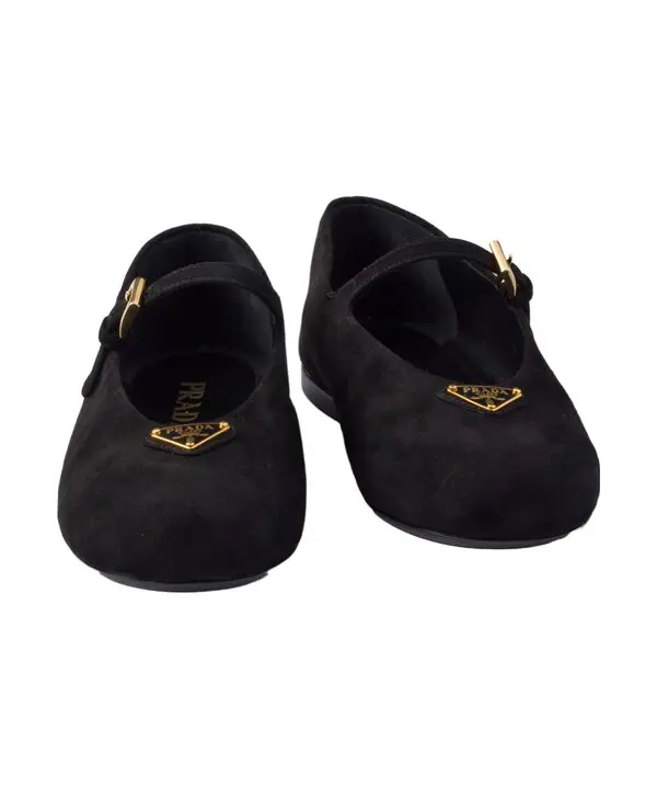 Prada Suede Ballerinas