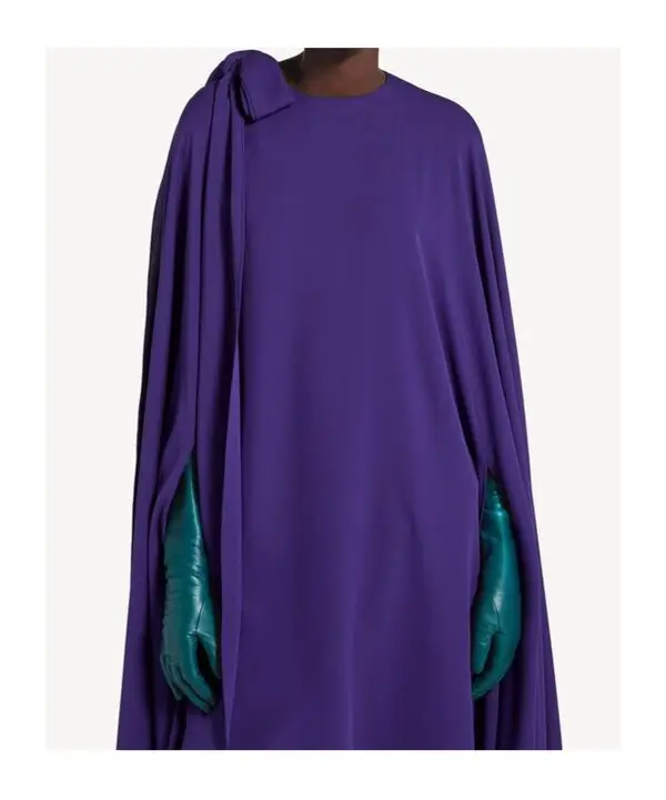 Balenciaga Cape Dress