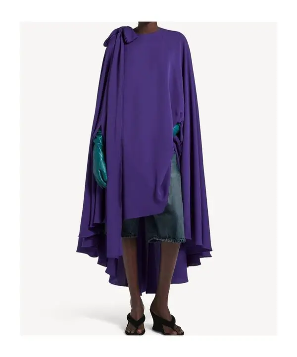 Balenciaga Cape Dress