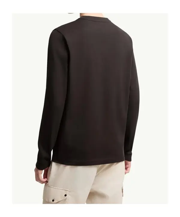 Moncler Cotton Jersey Long Sleeve T-shirt