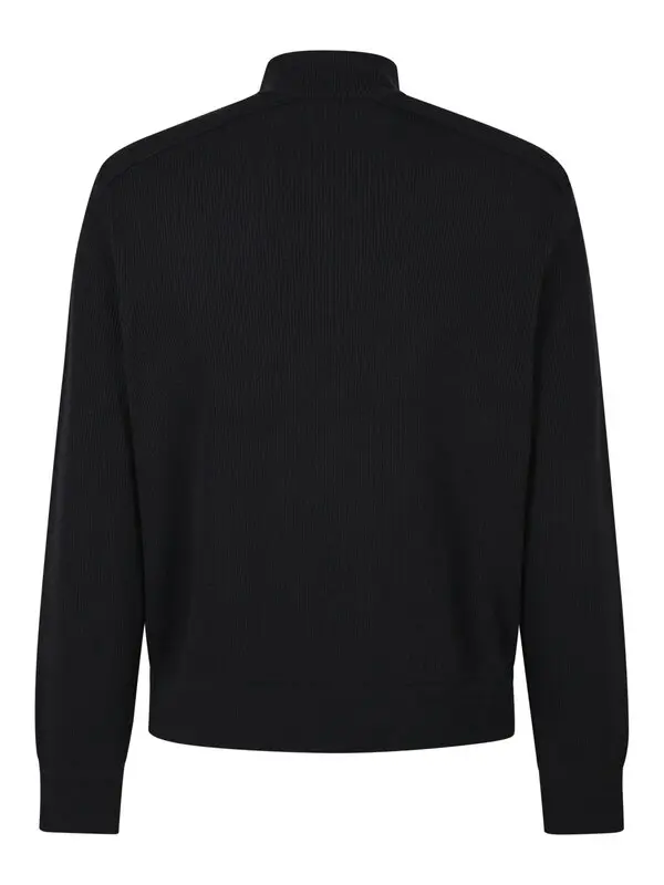 Moncler Wool Cashmere Blend Padded Zip-up Cardigan - No