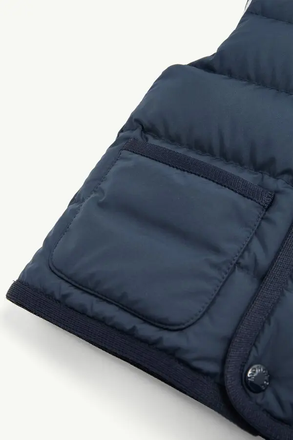 Moncler Pax Hooded Down Vest
