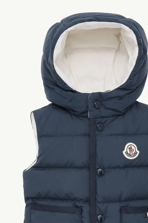 Moncler Pax Hooded Down Vest