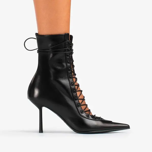 LE SILLA 140mm Leather Pumps
