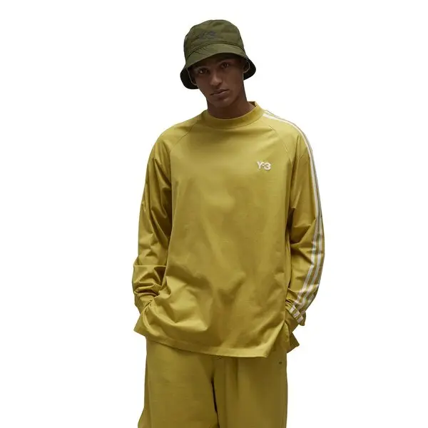 Y3 Striped Long-sleeved T-shirt