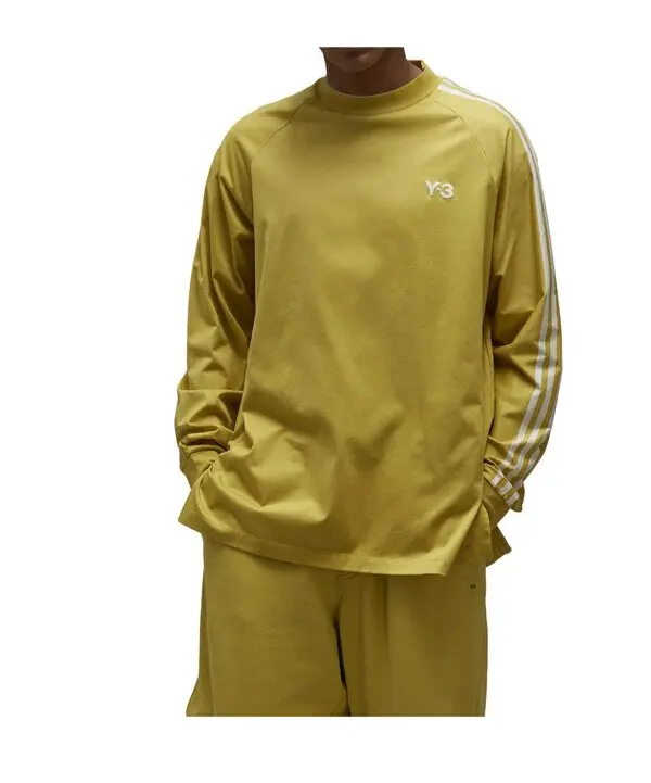 Y3 Striped Long-sleeved T-shirt