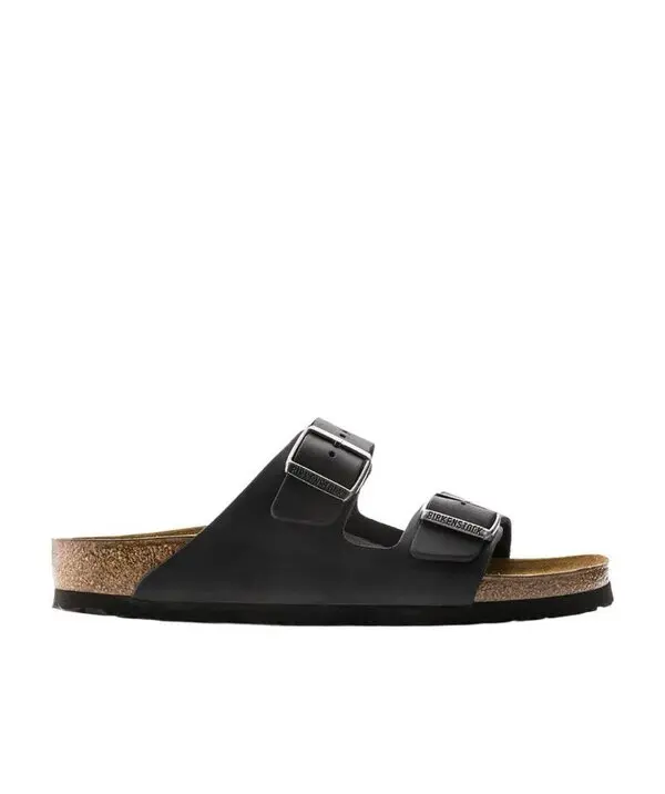 BIRKENSTOCK Logo Slippers