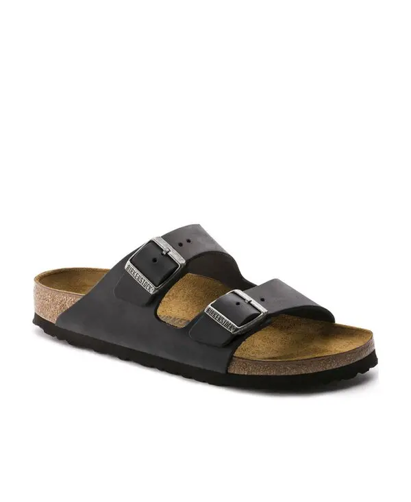 BIRKENSTOCK Logo Slippers