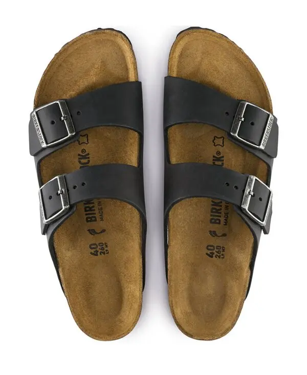 BIRKENSTOCK Logo Slippers
