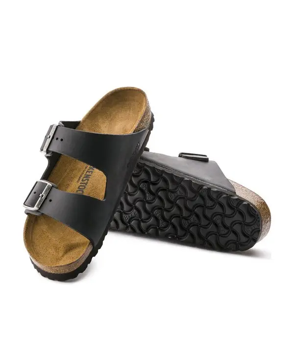 BIRKENSTOCK Logo Slippers