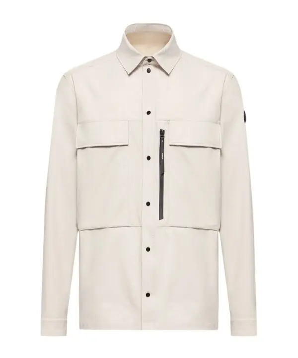 Moncler Zip-up Shirt Jacket