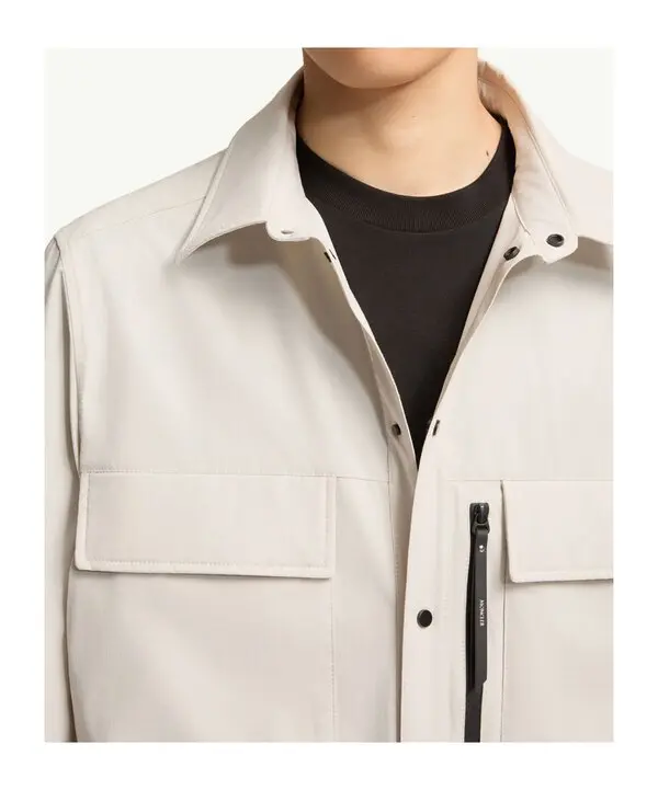 Moncler Zip-up Shirt Jacket
