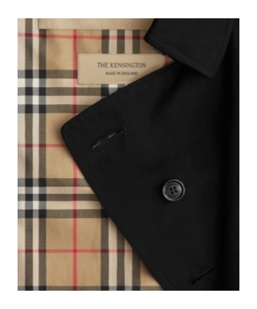 Burberry Kensington Belted Trench Coat