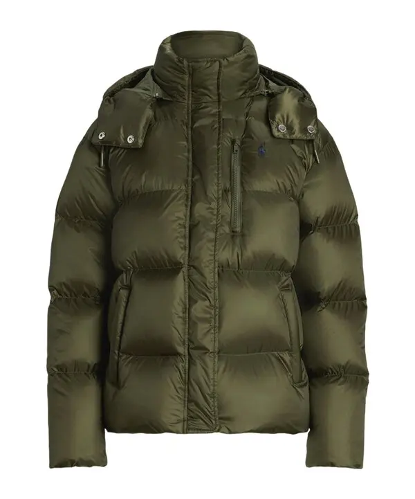 Polo Ralph Lauren Water-repellent Quilted Down Jacket - Green