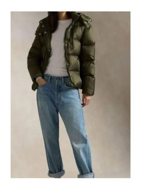 Polo Ralph Lauren Water-repellent Quilted Down Jacket - Green