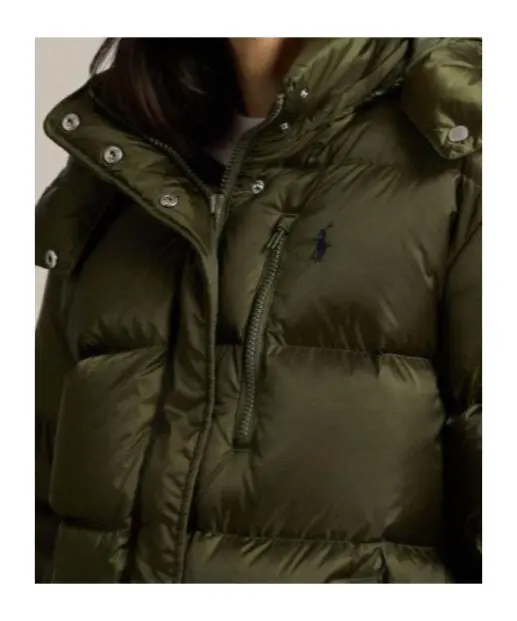 Polo Ralph Lauren Water-repellent Quilted Down Jacket - Green