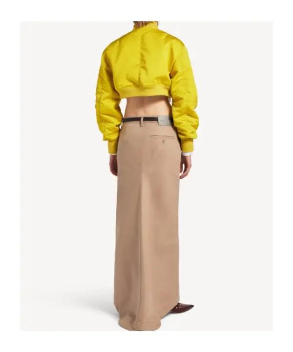 Balenciaga Cropped Bomber Jacket