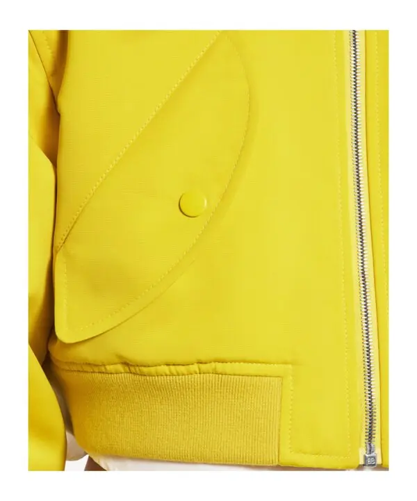 Balenciaga Cropped Bomber Jacket
