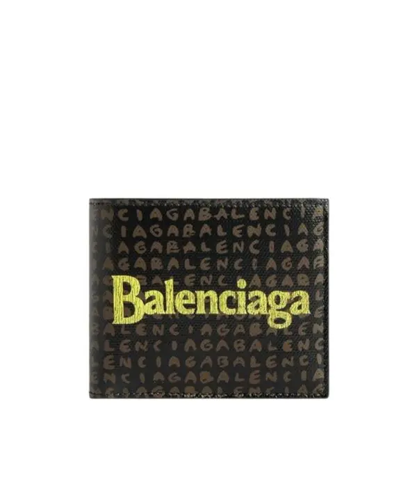 Balenciaga Select Square Folded Coin Wallet