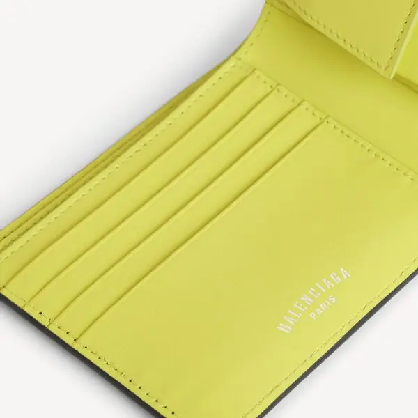 Balenciaga Select Square Folded Coin Wallet