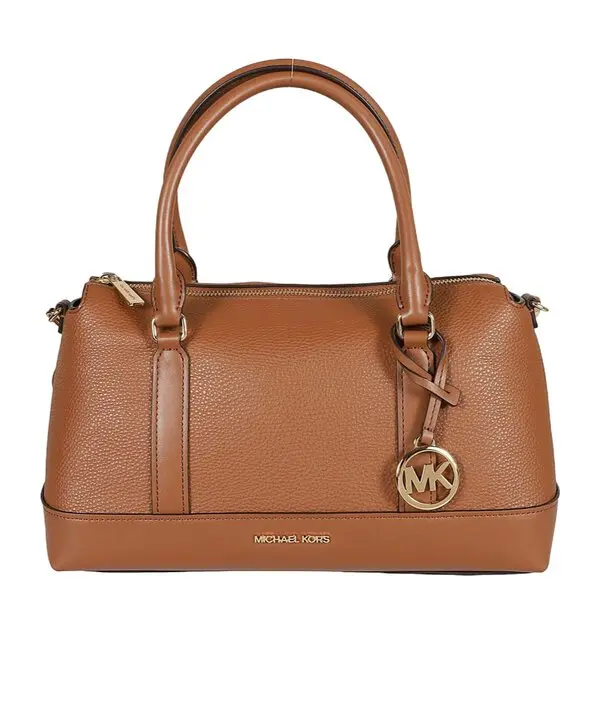 Michael Kors Andie Medium Satchel Bag - Brown