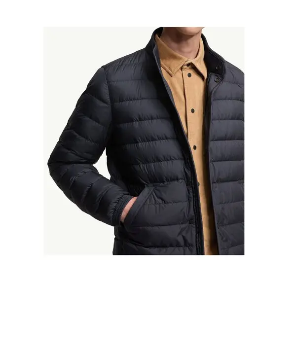 Moncler Clorin Short Down Jacket - Dark Blue
