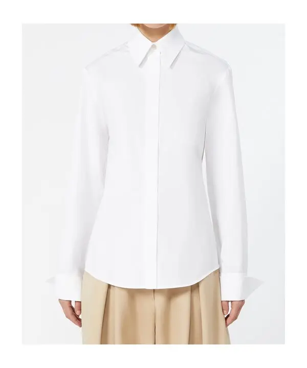 Sportmax Collared Long-sleeved Shirt