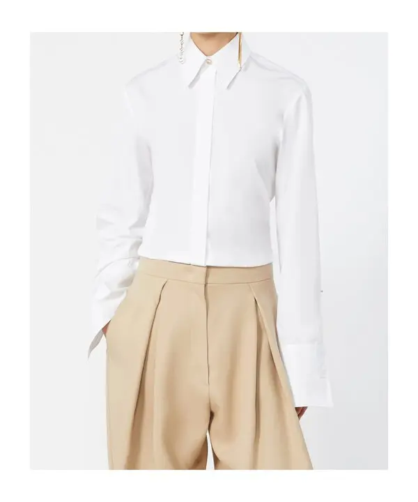 Sportmax Collared Long-sleeved Shirt