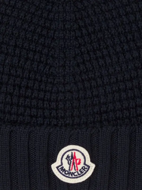 Moncler Ribbed Knit Hat