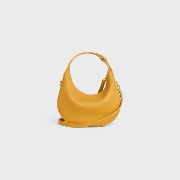 Celine Teen Lulu Grained Calfskin Bag - Marigold