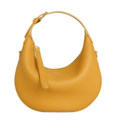 Celine Teen Lulu Grained Calfskin Bag - Marigold