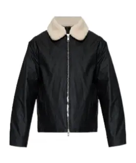 ALLSAINTS Boston Shearling Collar Jacket