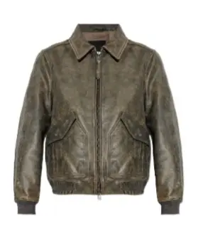 ALLSAINTS Marlando Zip-up Jacket - Green