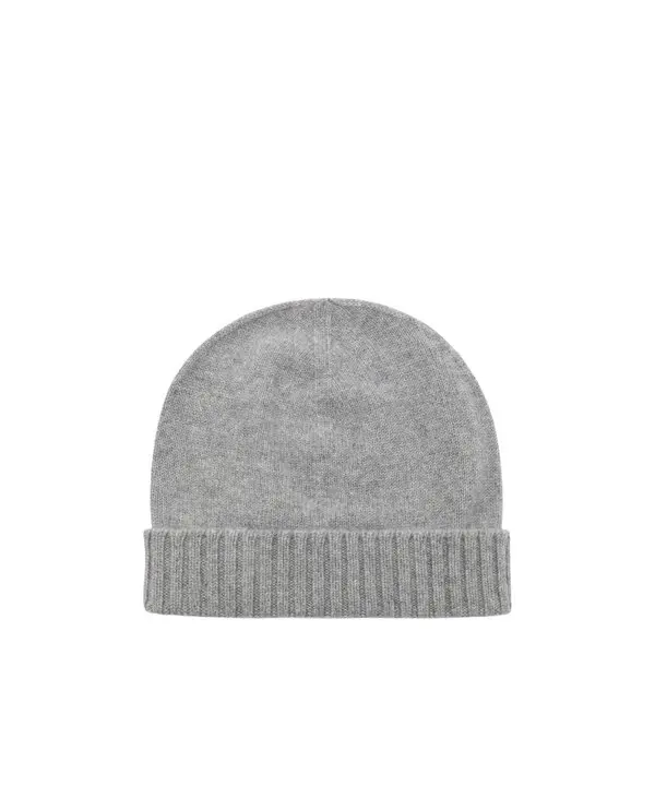 Malo Fine-knit Turn-up Brim Beanie