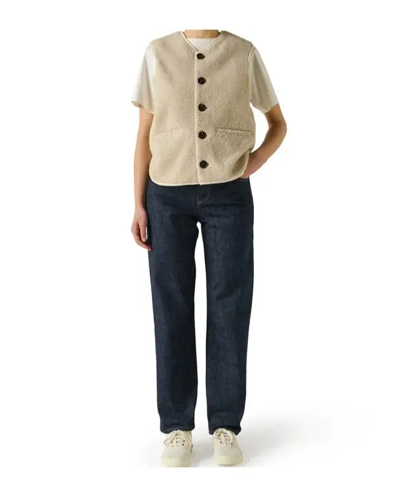 Soeur Fusil Buttoned Fleece Waistcoat