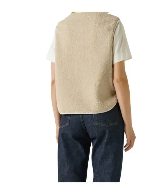 Soeur Fusil Buttoned Fleece Waistcoat