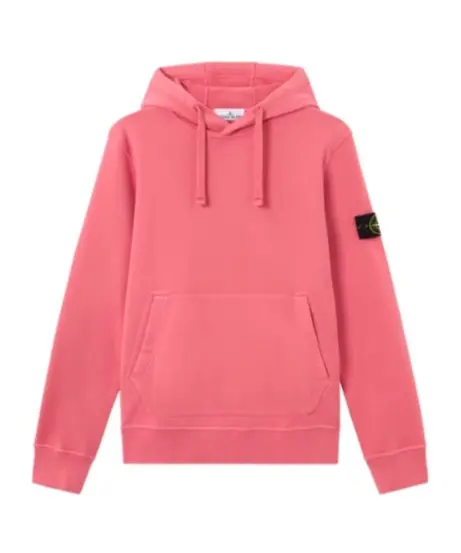Stone Island Regular-fit Hooded Sweatshirt With Pouch Pocket