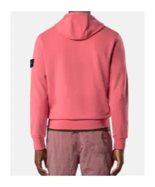 Stone Island Regular-fit Hooded Sweatshirt With Pouch Pocket