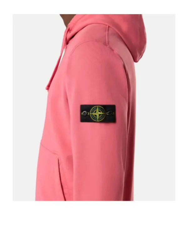 Stone Island Regular-fit Hooded Sweatshirt With Pouch Pocket