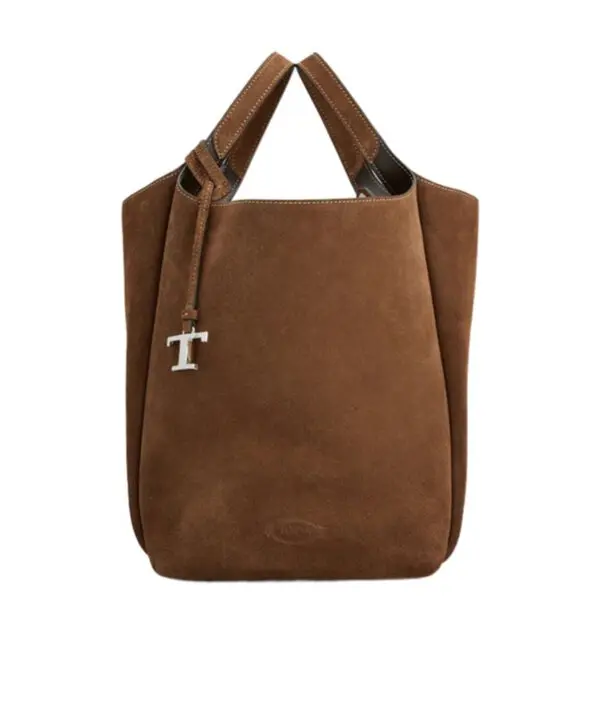 TOD'S Bucket Bag In Suede Small