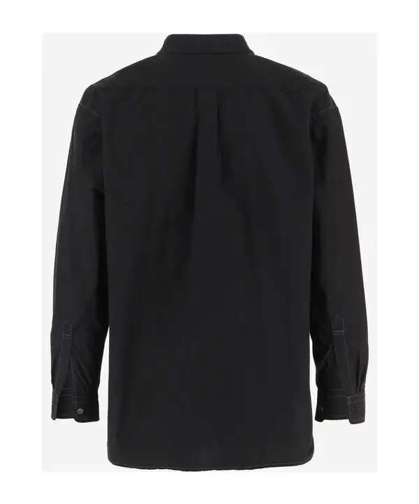 AND WANDER Practical Pocket Collar Shirt