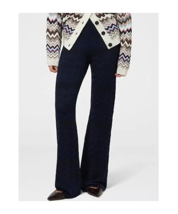 Missoni Zigzag-knit Trousers