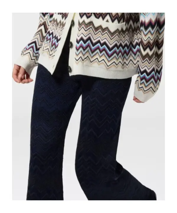 Missoni Zigzag-knit Trousers
