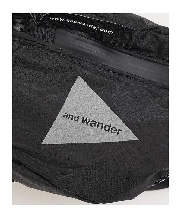 AND WANDER Logo Detail Waist Bag
