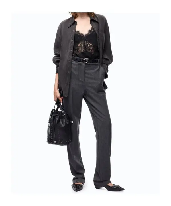 Pinko Peachskin-feel Twill Shirt