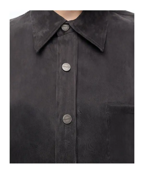 Pinko Peachskin-feel Twill Shirt